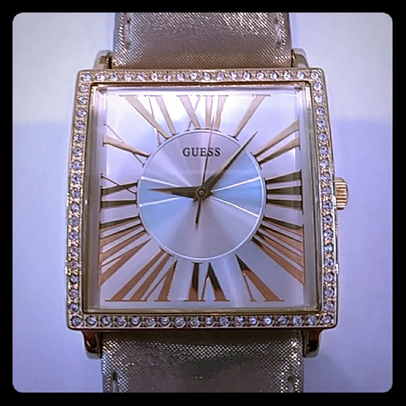 Guess | Accessories | Guess Swarovski Crystal Watch | Poshmark